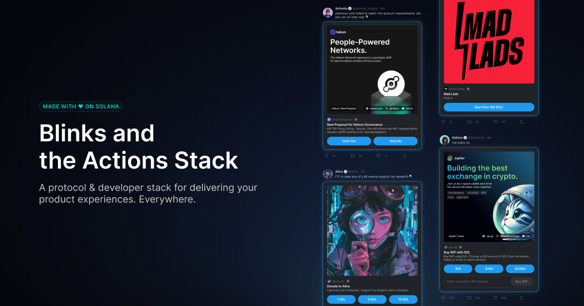 Introducing Actions & Blinks